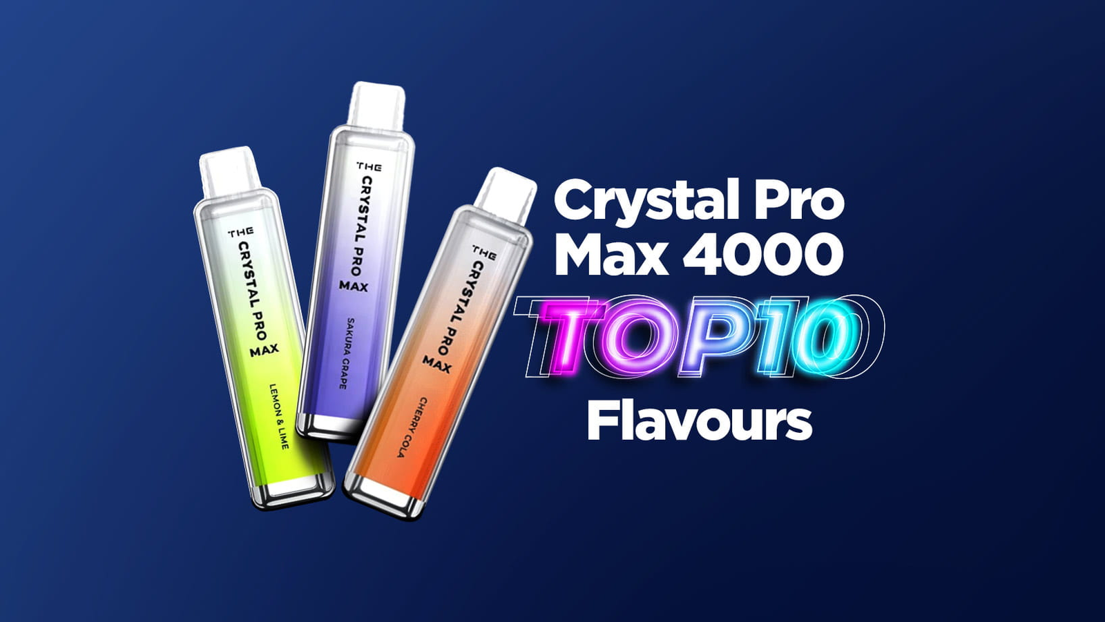 Crystal Pro Max 4000 Puffs Disposable Vape: A Flavorful Journey in ...